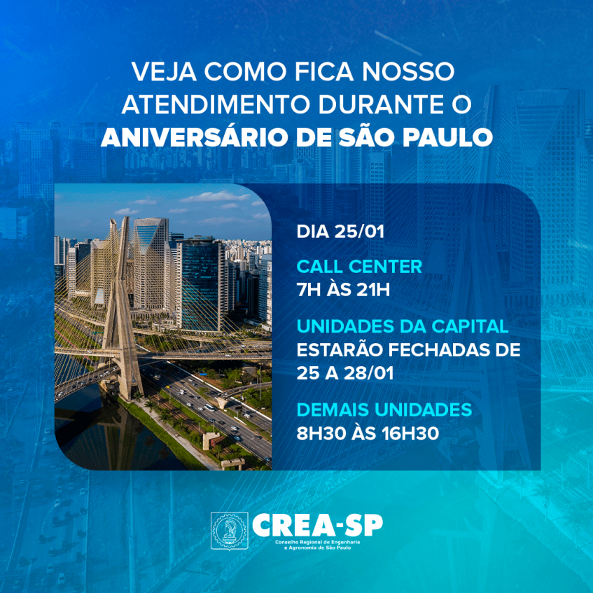 Crea-SP - Conselho Regional de Engenharia e Agronomia de São Paulo