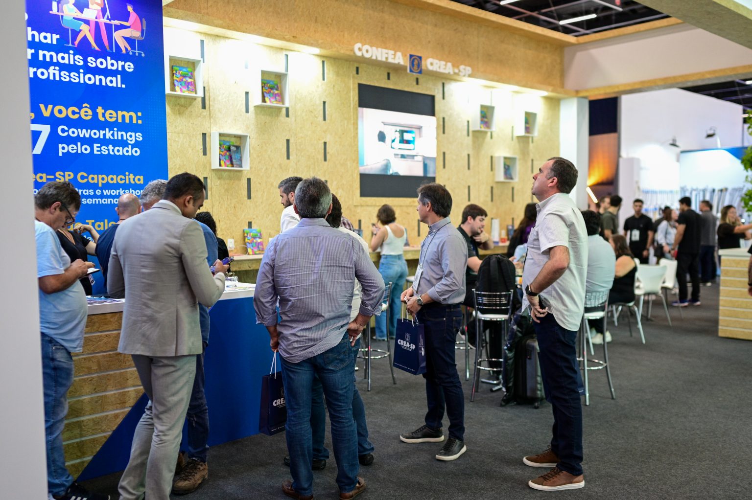 Confea e Crea-SP na FEICON - Crea-SP
