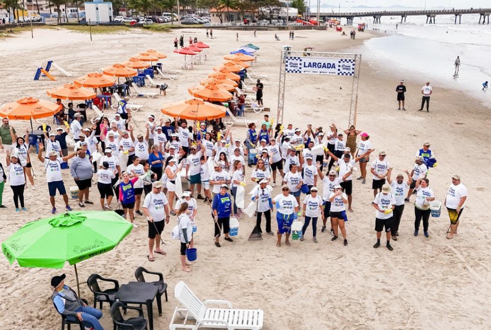 Movimento Praia Limpa em Mongaguá - Crea-SP